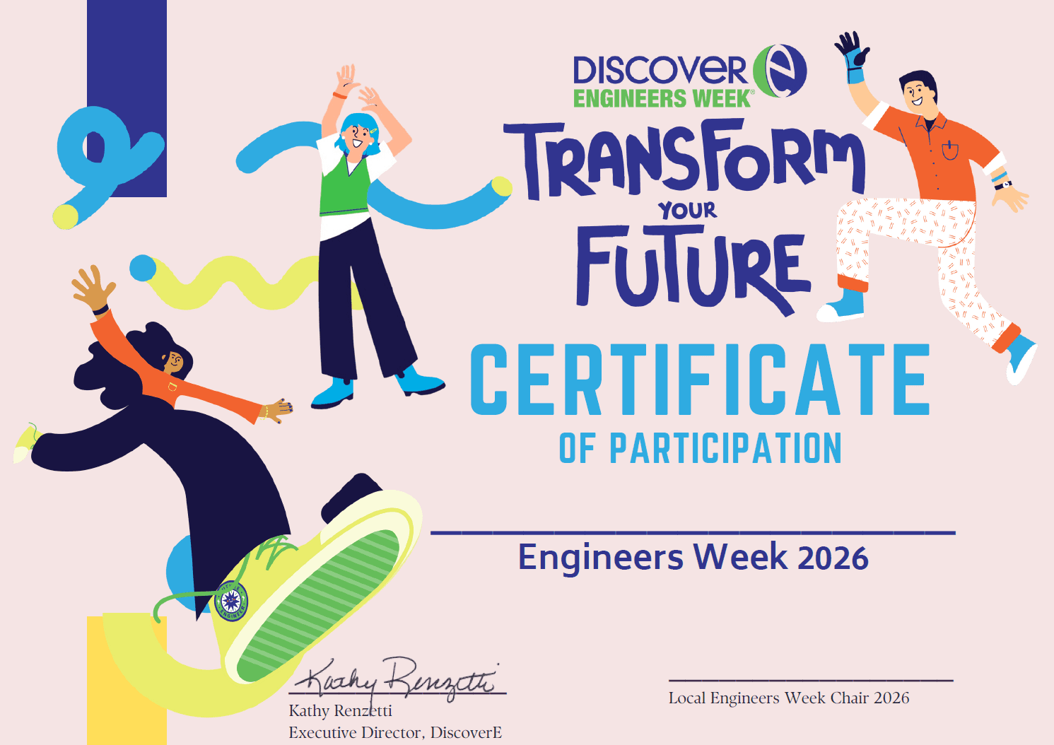 Engineers Week Certificate - DiscoverE