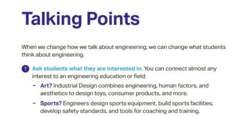 Talking Points - DiscoverE